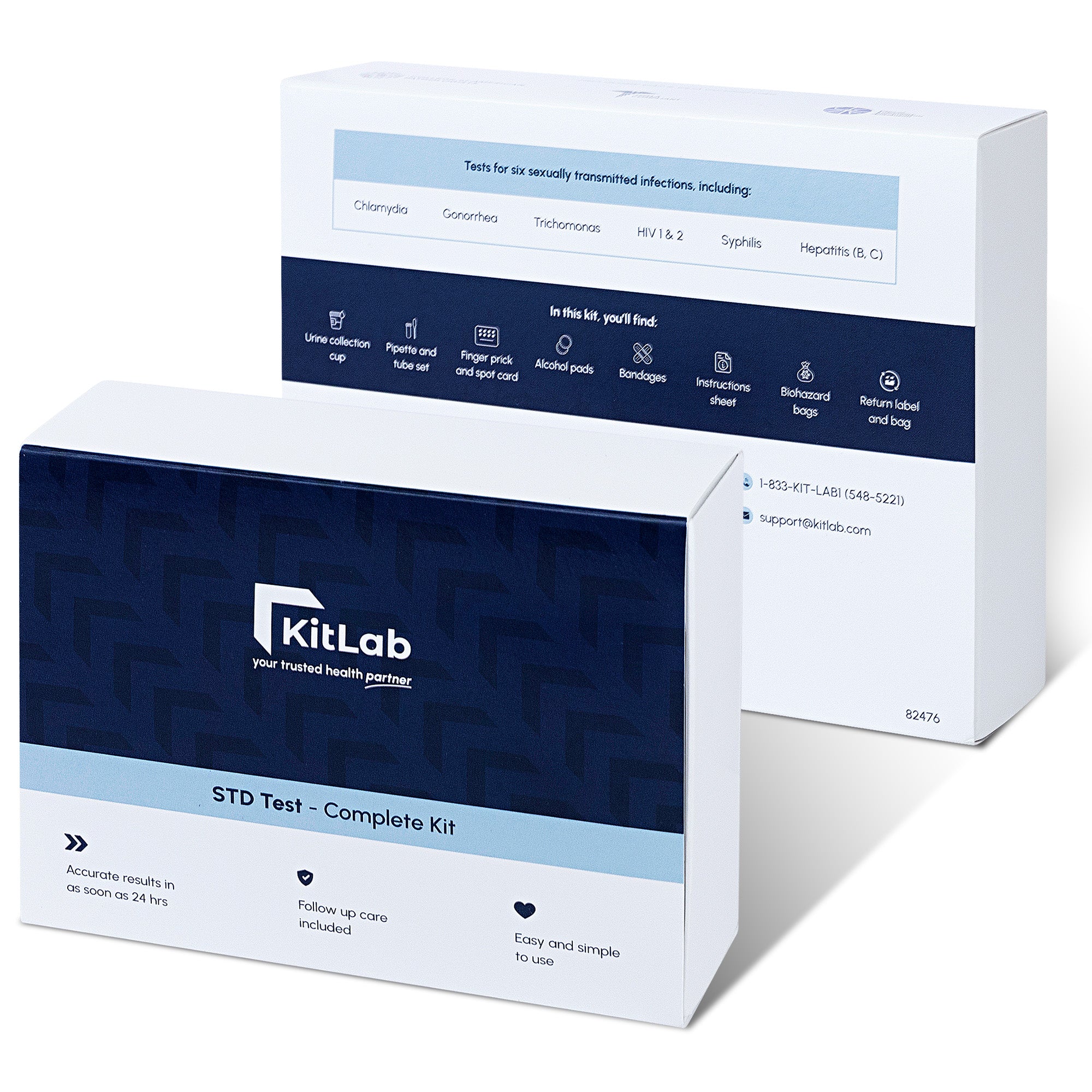 Complete STD Kit - For Partner — KitLab